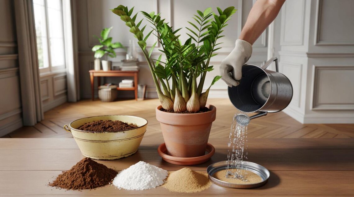 Ce mélange terreux de grand-mère pour plante ZZ : 3 litres, 15 jours et ...