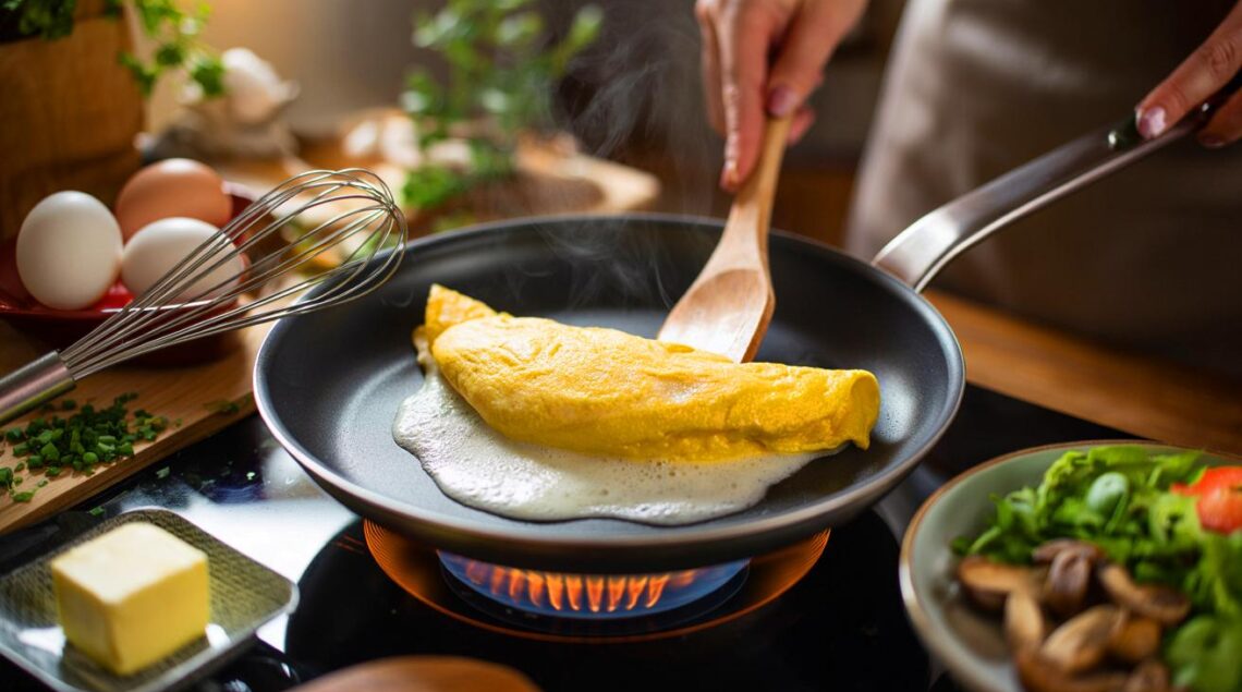 Voici l’omelette moelleuse que les chefs font à la maison en 2025 : ce ...