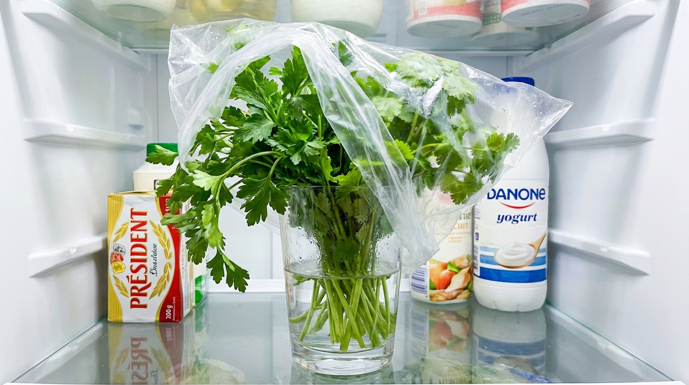 Herbes fraîches : cette mauvaise habitude au frigo les fait pourrir, ce ...