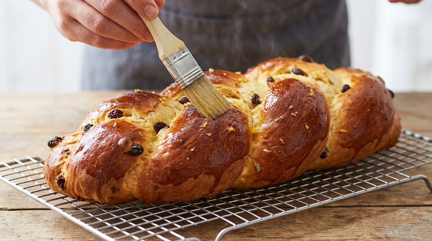 Je ratais toujours la dorure de ma brioche : ce geste de pâtissier ...